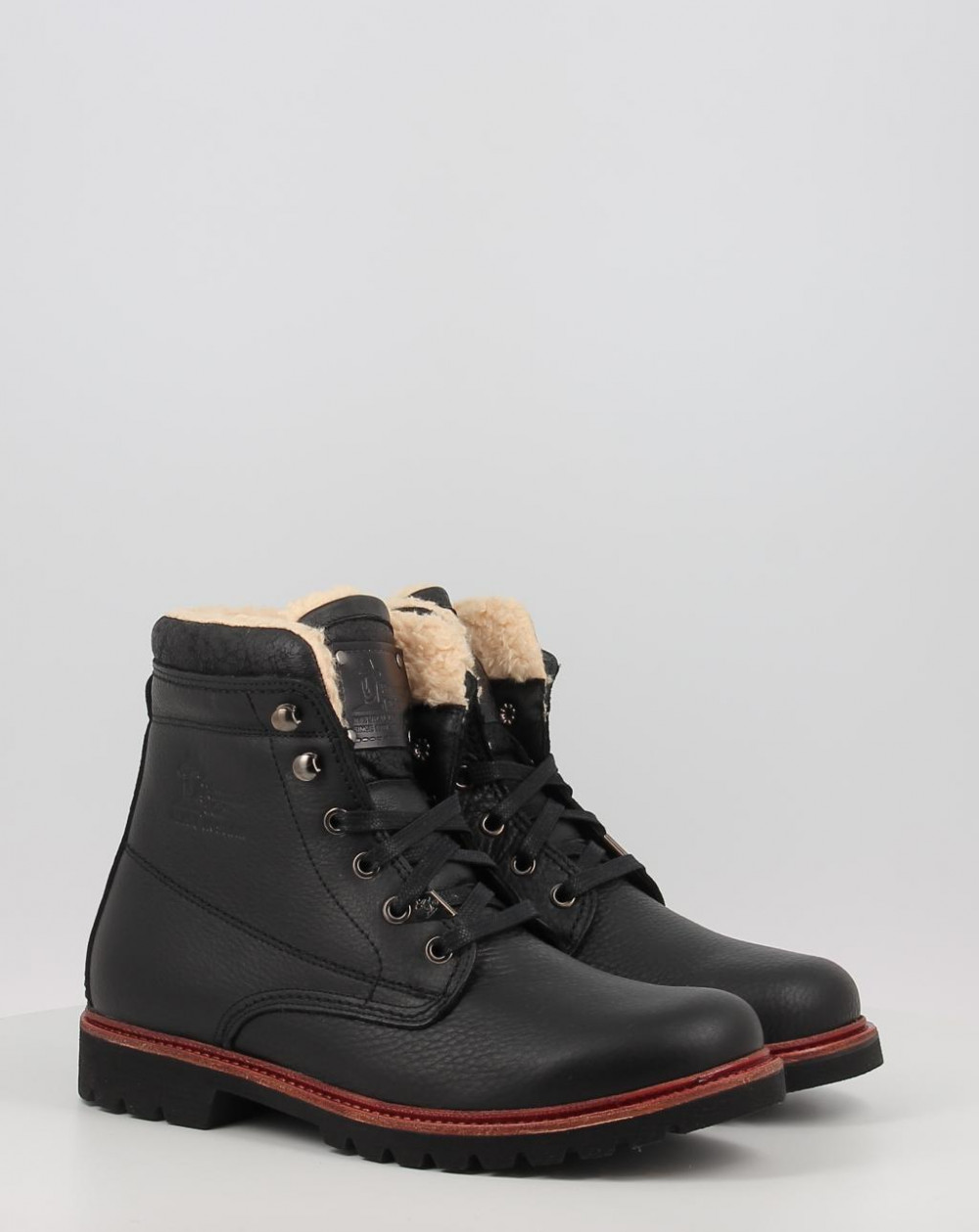 Botas Panama jack P03 AVIATOR C2 Preto. Zapatos Obi